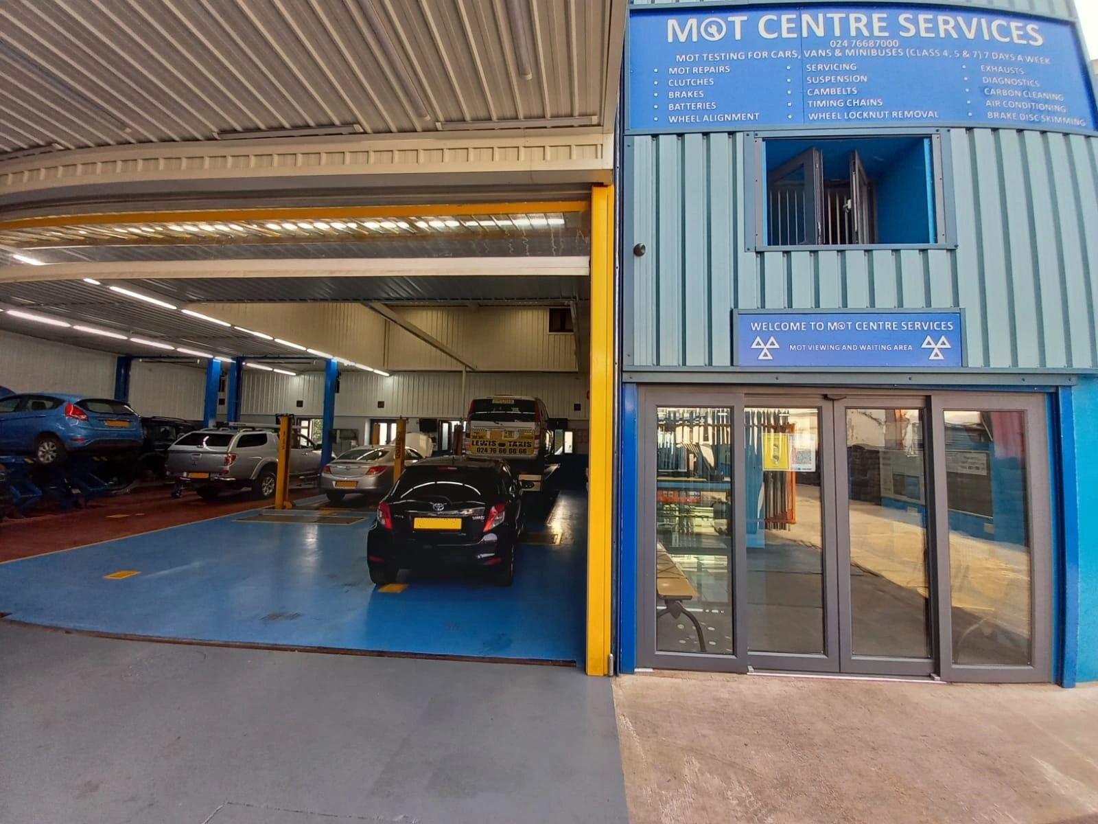 MOT Centre Services Mot Test Station Tyres Servicing